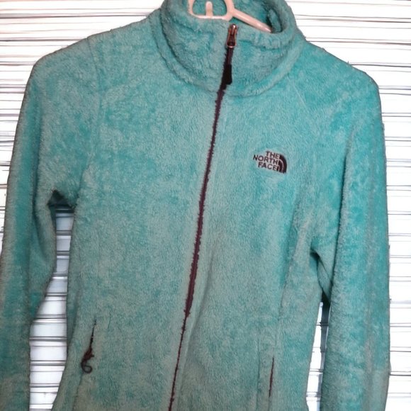 The North Face | Jackets & Coats | Womens North Face Turquoise Fleece ...